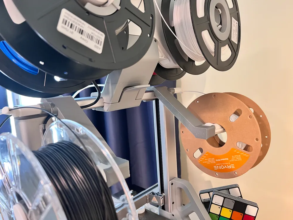 BambuLab A1 Spool Holder with Bearings 608 V3 Remixed by roxor ...