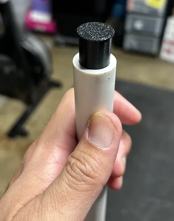 Half Inch Schedule 40 PVC plug by EddayMakerWorld: Download Free 3D Models