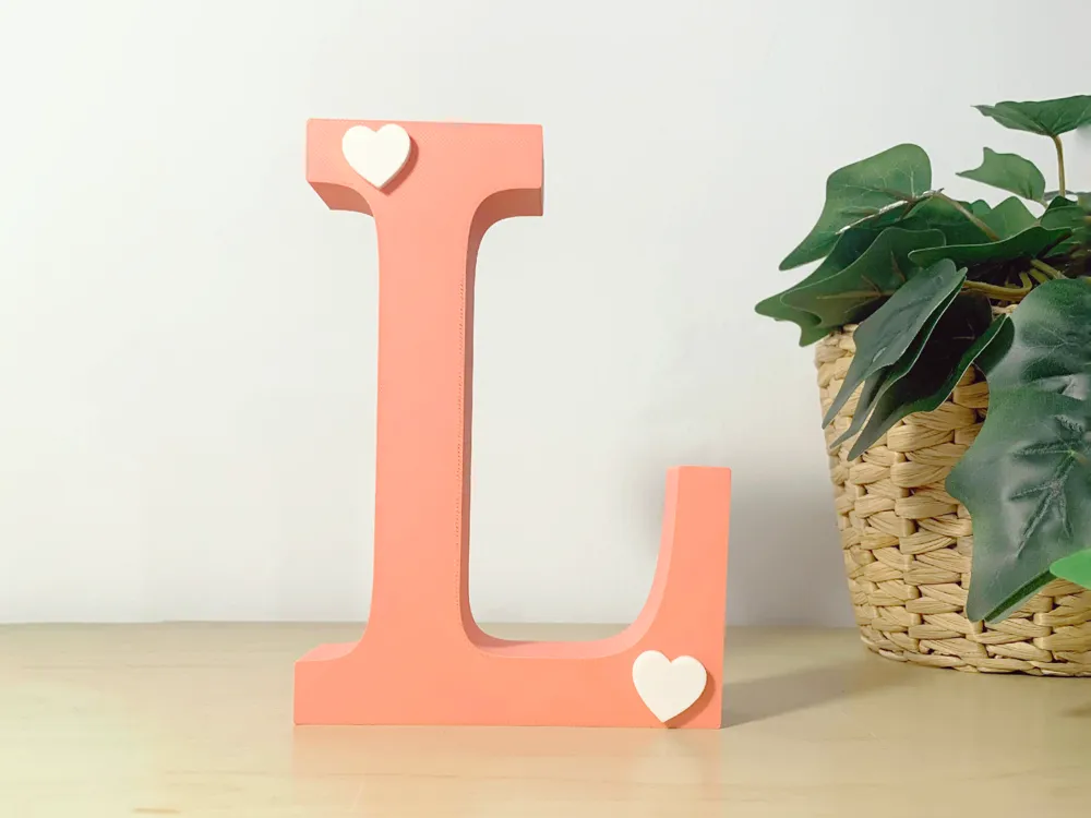 3D Name Standing Letters Pack Vol.1 - Free 3D Print Model - MakerWorld