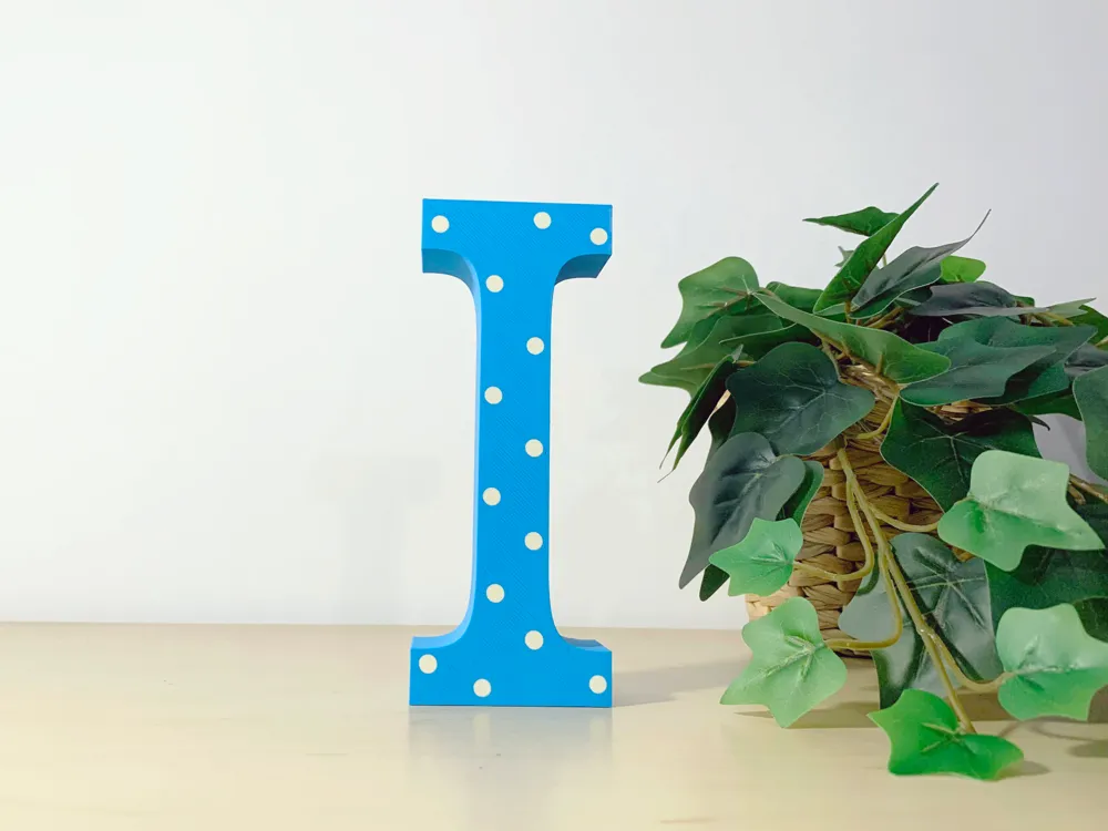3D Name Standing Letters Pack Vol.1 - Free 3D Print Model - MakerWorld