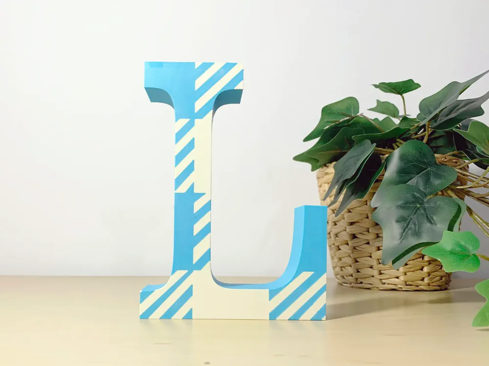 3D Name Standing Letters Pack Vol.1 - Free 3D Print Model - MakerWorld