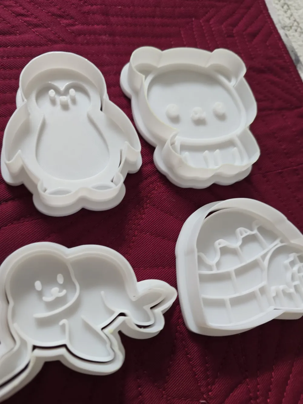 Arctic Animal Set Playdoh Cookie Cutter Winter by Merilno3D - MakerWorld