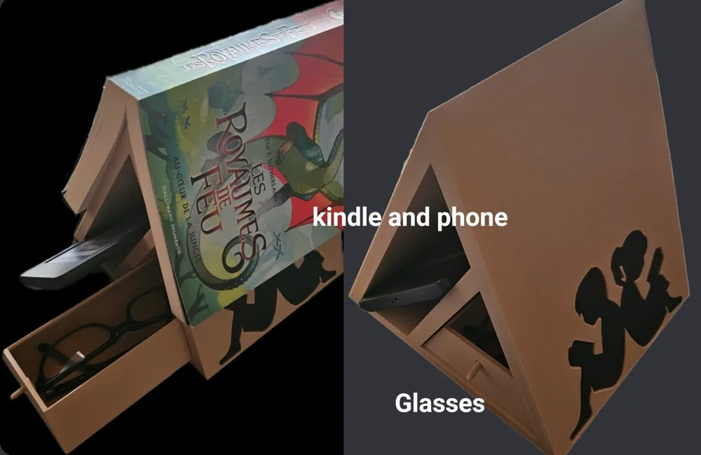 reading corner bookmark including kindle storage by Mimi home ...