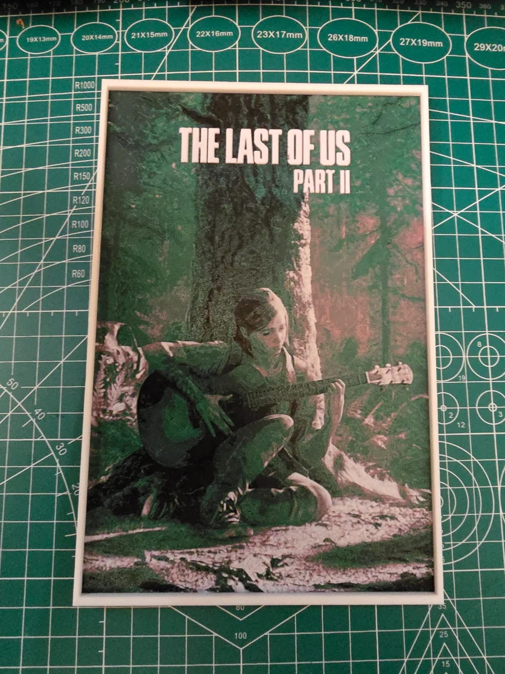 Poster zu The Last of Us Part II - Hueforge Art von Lumpy3D - MakerWorld