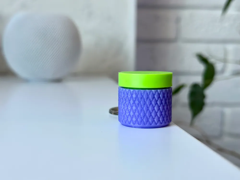 Loud Fidget Clicker Keychain – Low Poly Berry Remixed by Anton - MakerWorld