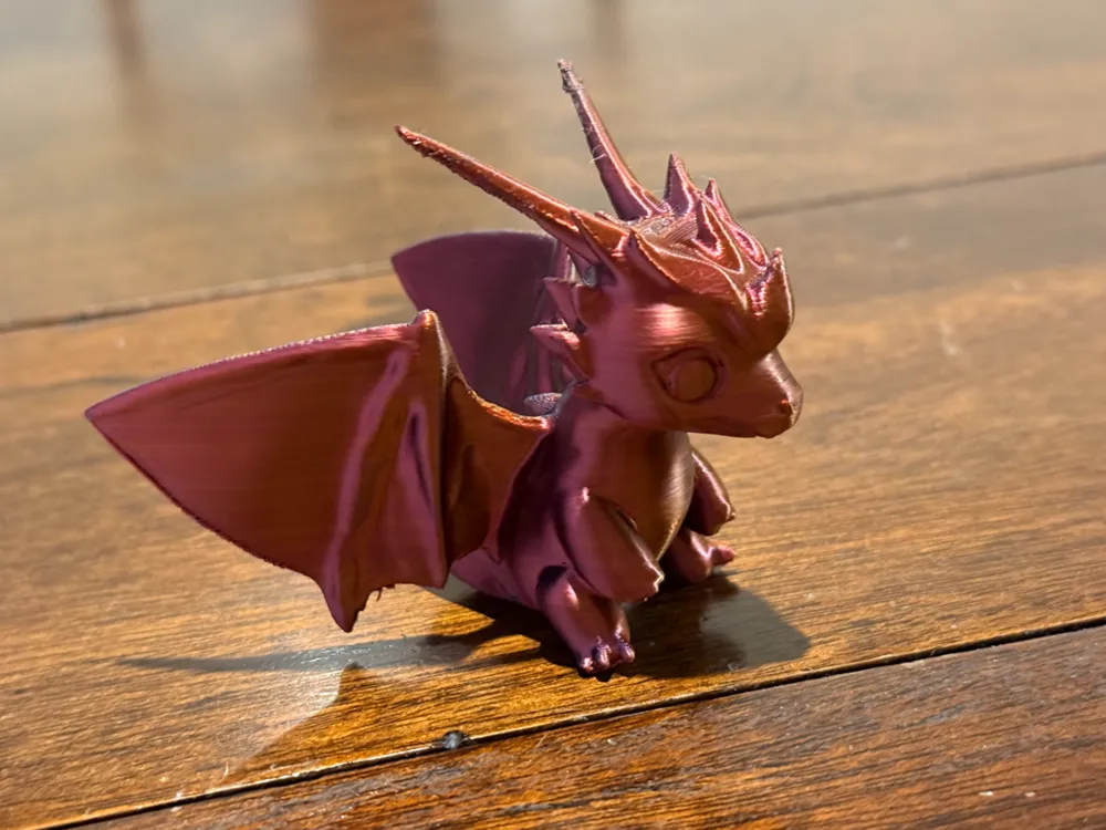 Cute Horned Dragon by hjs19 - MakerWorld