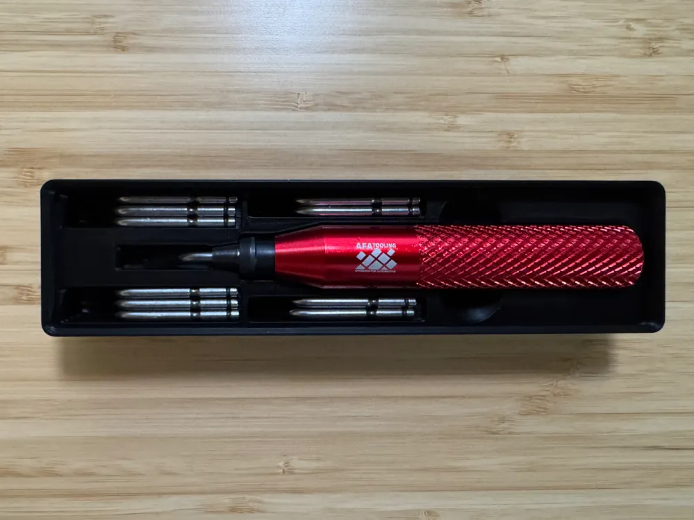 AFA (Red) Duburrig Tool & Blade Gridfinity Bin - Free 3D Print Model ...