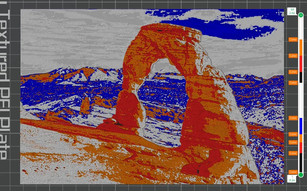 Delicate Arch Landscape (hueforge) by briankstan - MakerWorld