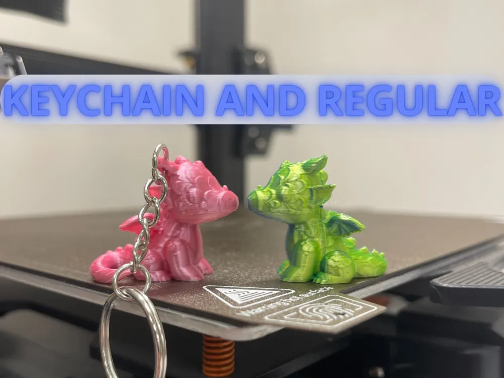Cute mini dragon - Free 3D Print Model - MakerWorld
