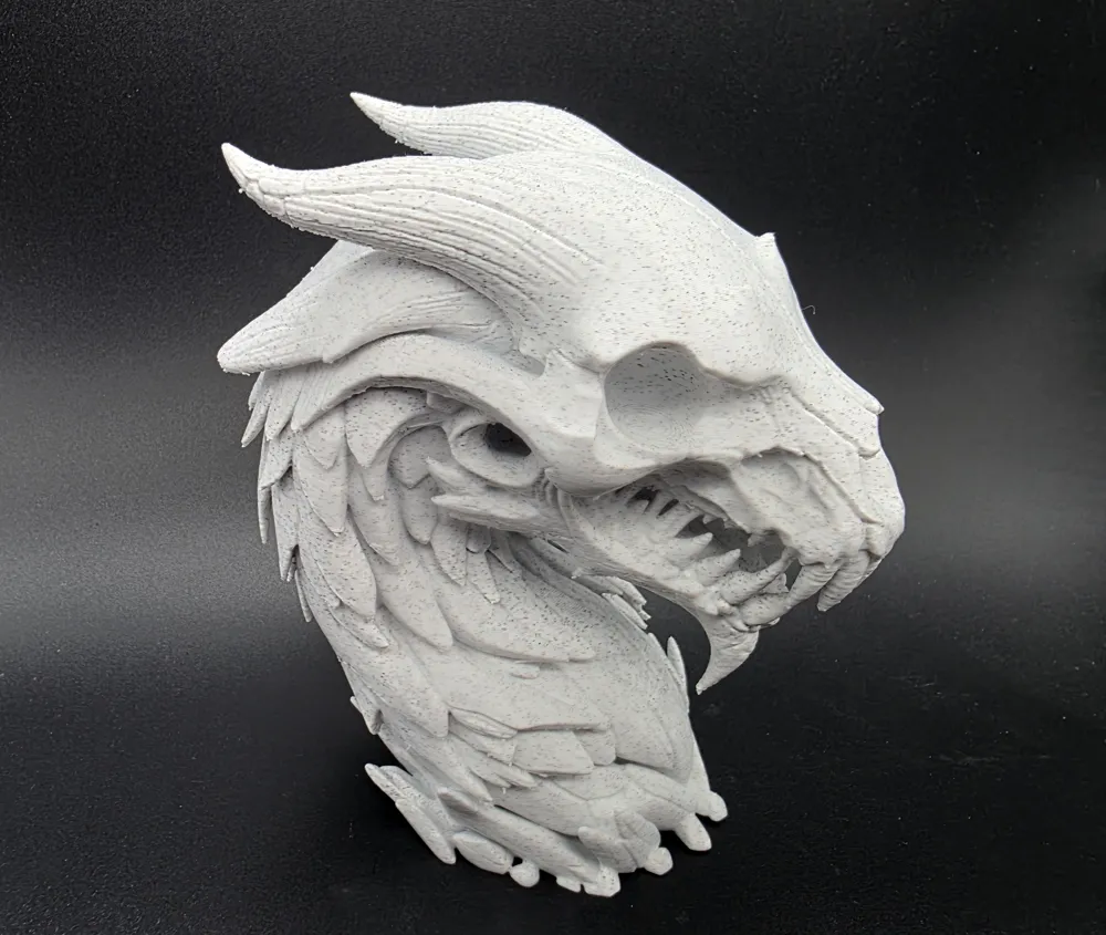 Undead Rock Dragon Bust by Triple G Workshop MakerWorld: Download Free ...
