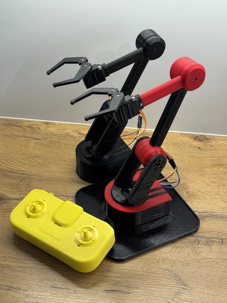 Brazo robótico 3D CyberBrick por jakub.rogoolski MakerWorld: Descarga ...