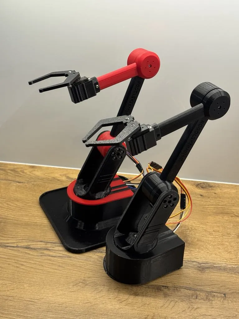 Brazo robótico 3D CyberBrick por jakub.rogoolski MakerWorld: Descarga ...