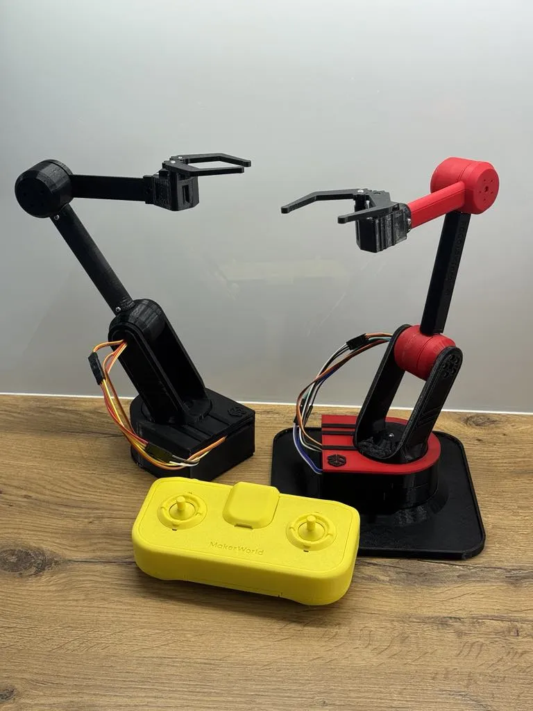 Brazo robótico 3D CyberBrick por jakub.rogoolski MakerWorld: Descarga ...