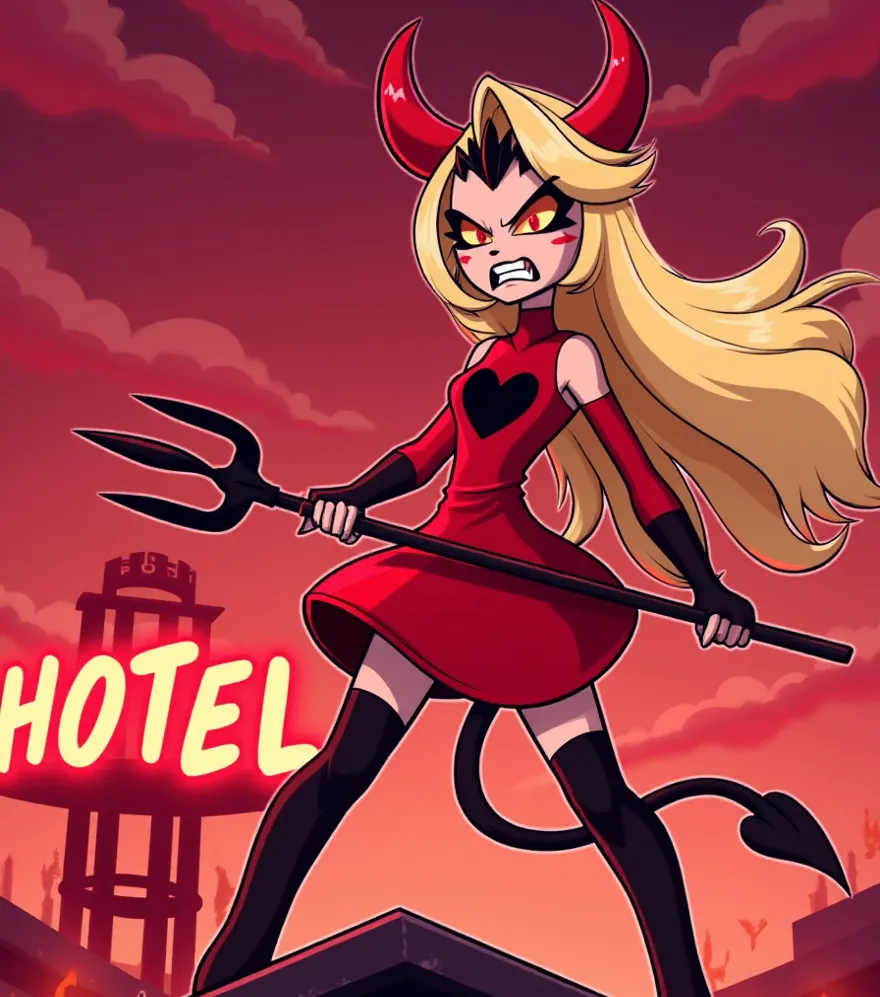 Charlie Morningstar devil by Lelus78 - MakerWorld