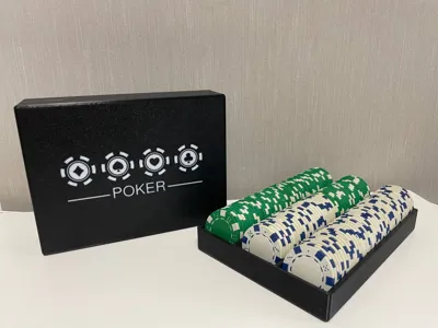 poker chips 3d print model download - MakerWorld