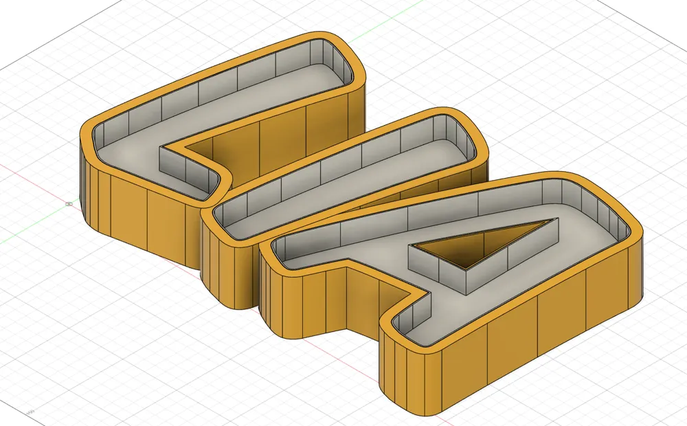 LIA Light Letters - LIA LED Lampe by c.funk - MakerWorld