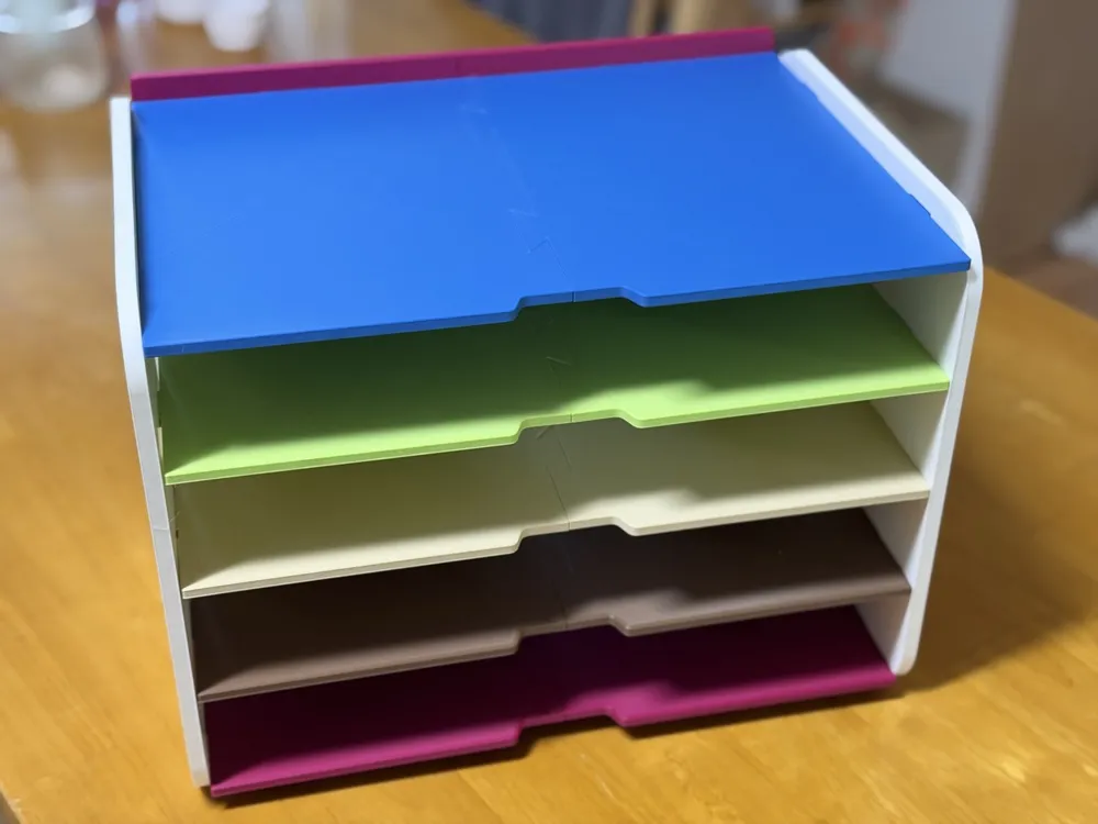 Desk Paper Organizer - Free 3D Print Model - MakerWorld