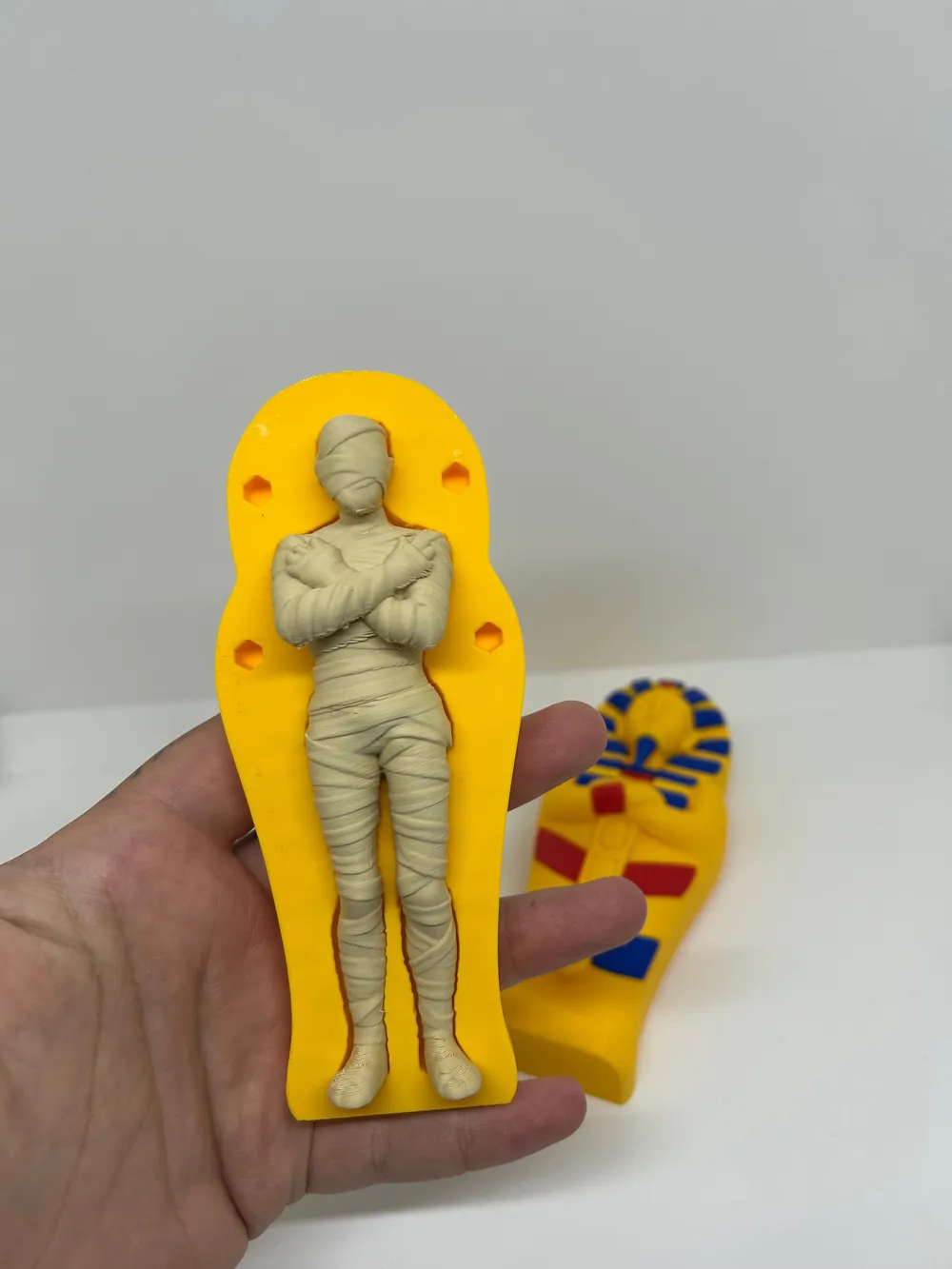 Pharaoh's Sarcophagus - No AMS - Mummy toy - Free 3D Print Model ...