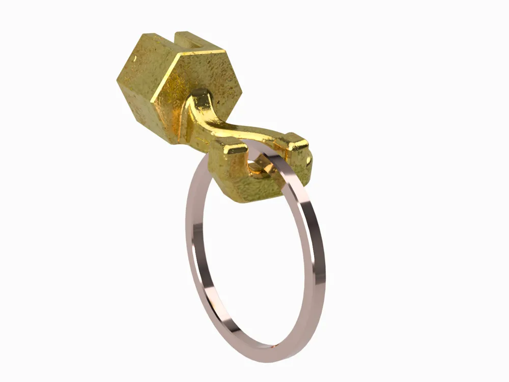 Key holder with easy to read tag 4 Honeycomb wall Remixed by Meister ...