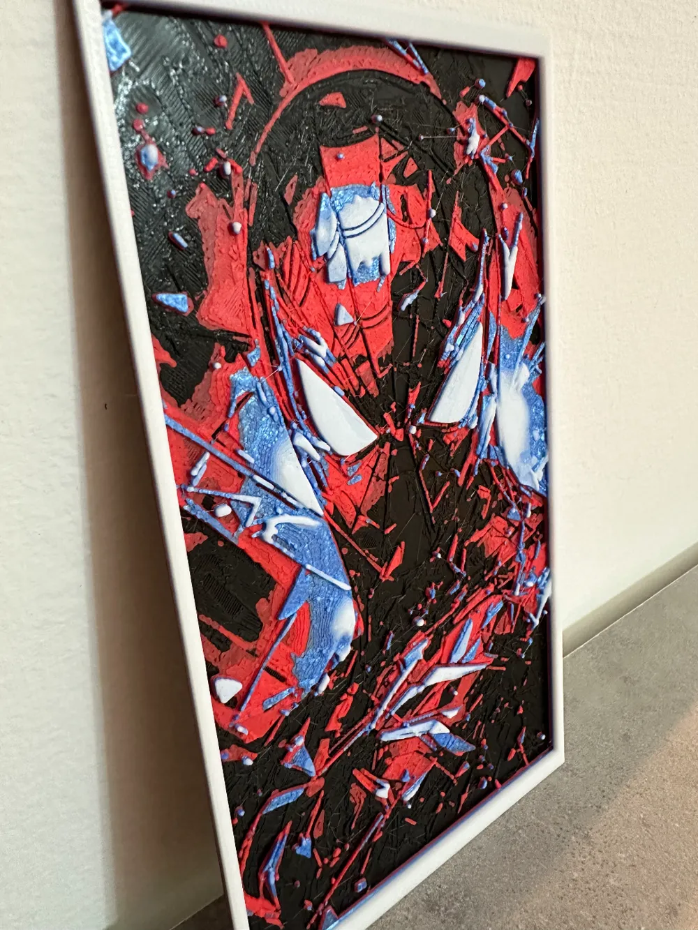 Frame added Spiderman marvel style part 2 by giamma933 - MakerWorld
