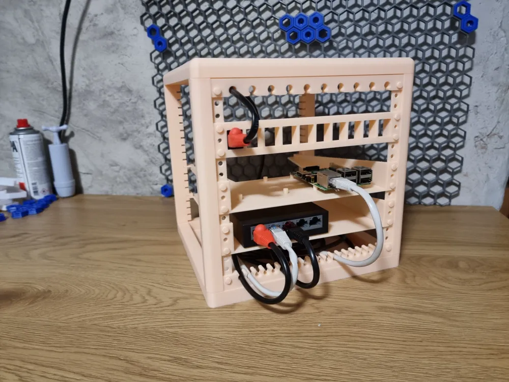 Modular Server Rack by SIODLO92 MakerWorld: Download Free 3D Models