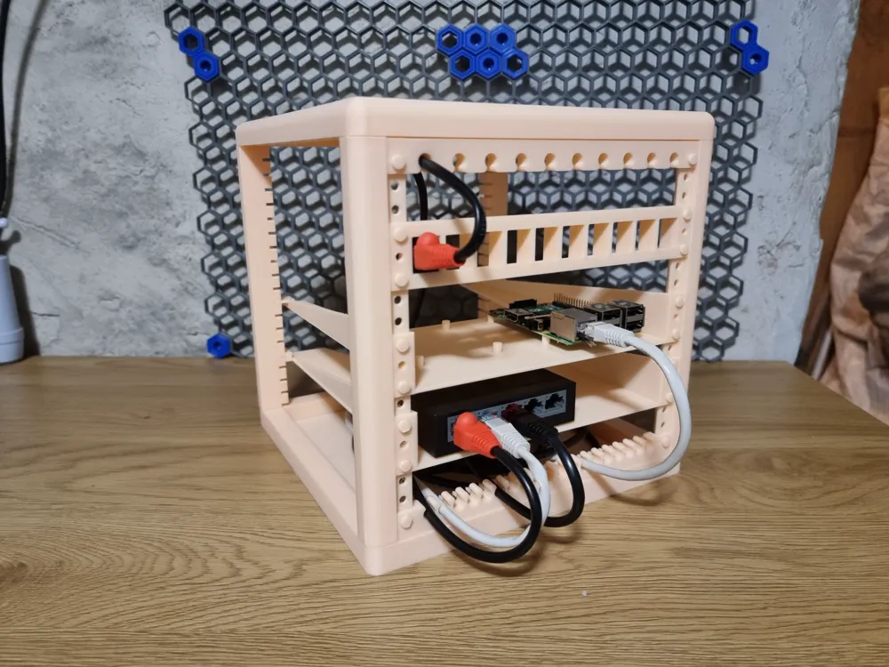 Modular Server Rack by SIODLO92 MakerWorld: Download Free 3D Models