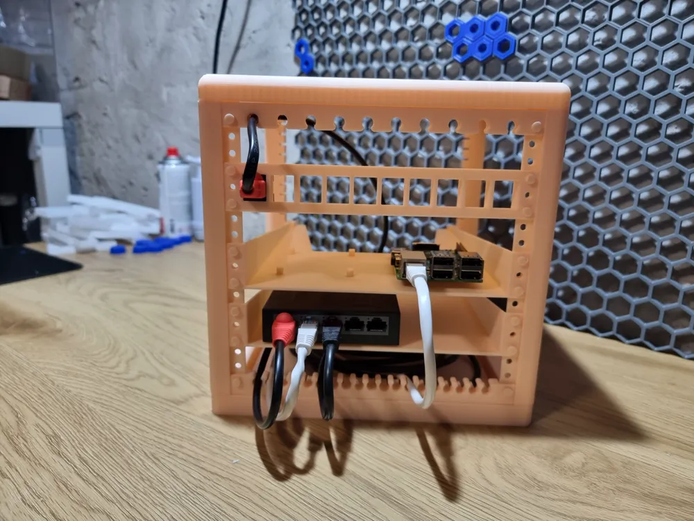 Modular Server Rack by SIODLO92 MakerWorld: Download Free 3D Models