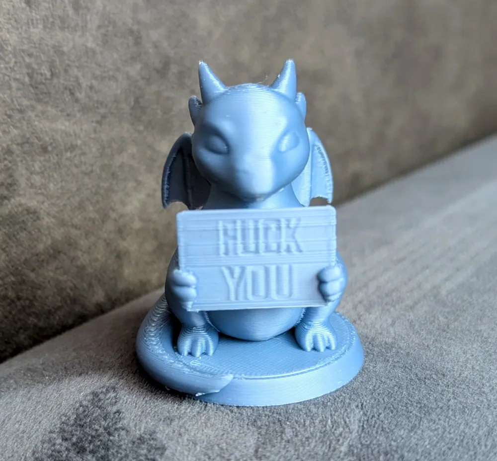 Mini Dragon / Dragon - cheeky with shield (dnd) by dark.didi.doll ...