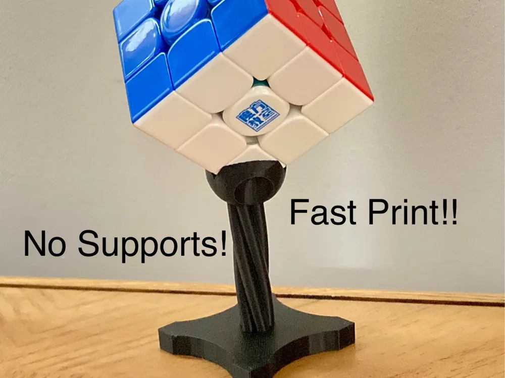 Rubiks Cube Stand by PotaterSoupModels - MakerWorld