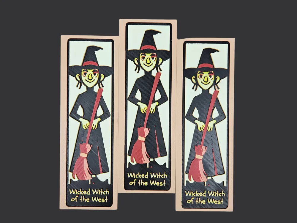 Wicked Witch of the West -- Wizard of Oz Bookmark by BusyKikiBee ...