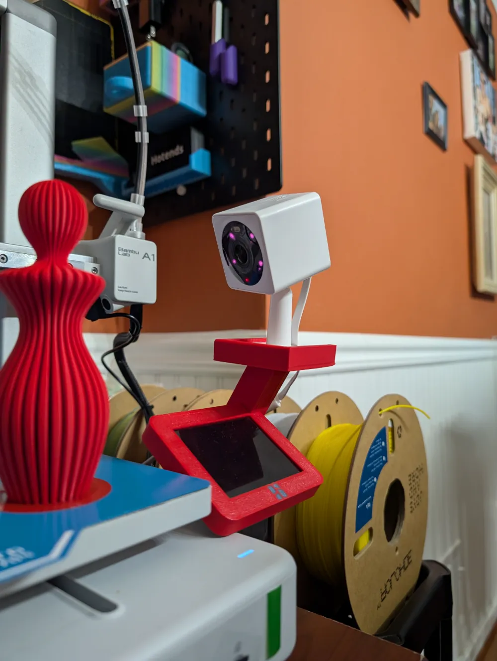 Bambu A1 - Wyze OG, V3, V4 Screen Mount by AceApolloCustoms MakerWorld ...