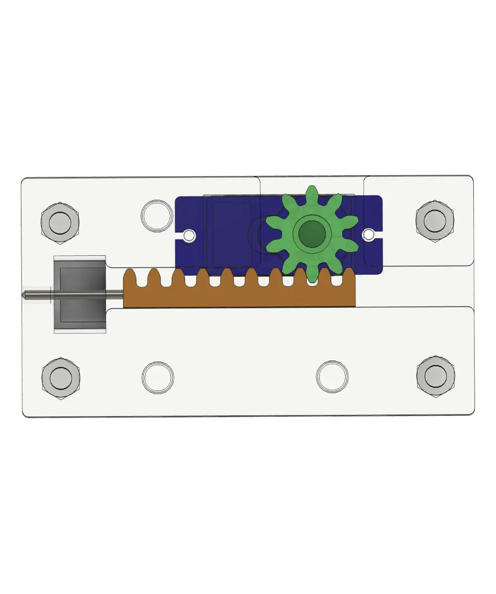 Release Mechanism SG90 Micro Servo Rack and Pinion by Benji - MakerWorld