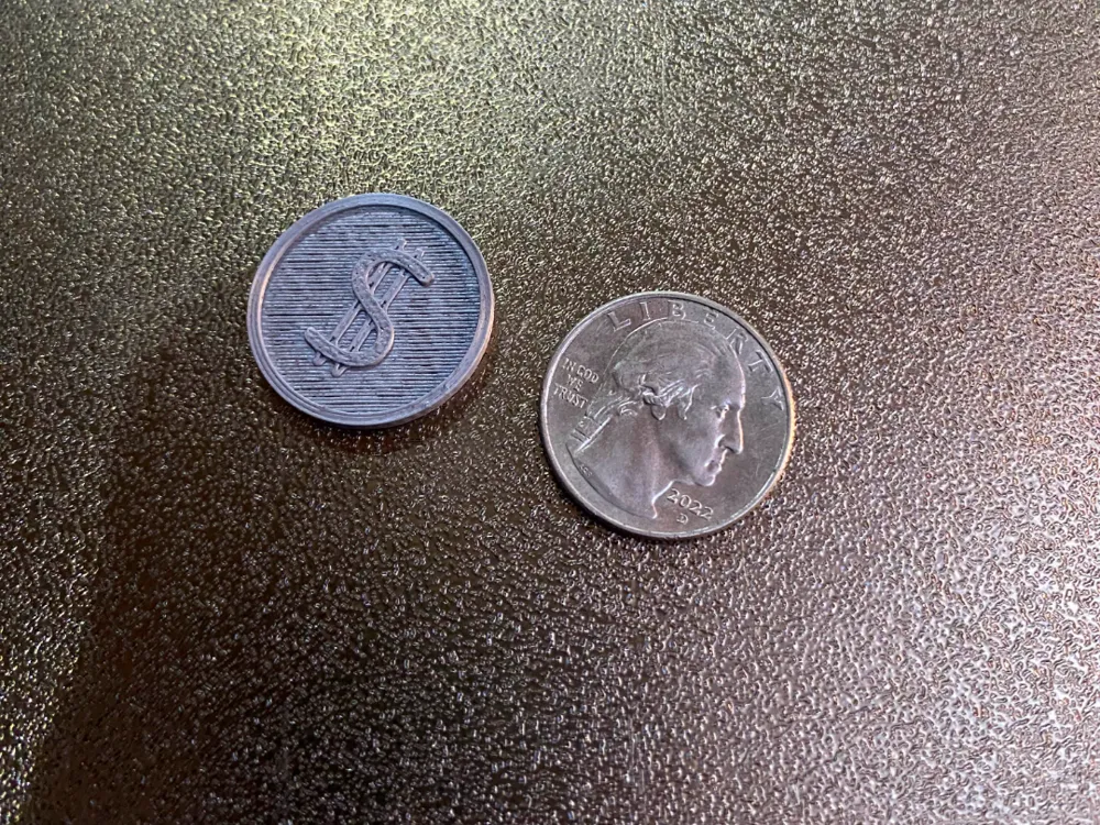 U.S. Quarter Replica (REAL SIZE) by Ifixstuff - MakerWorld