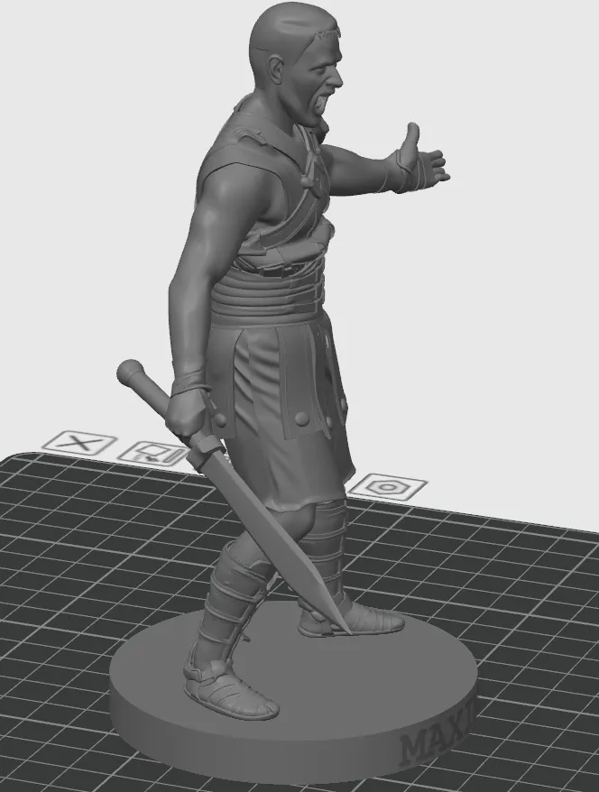 MAXIMUS DECIMUS MERIDIUS - GLADIATOR – Kostenloses 3D-Druckmodell ...