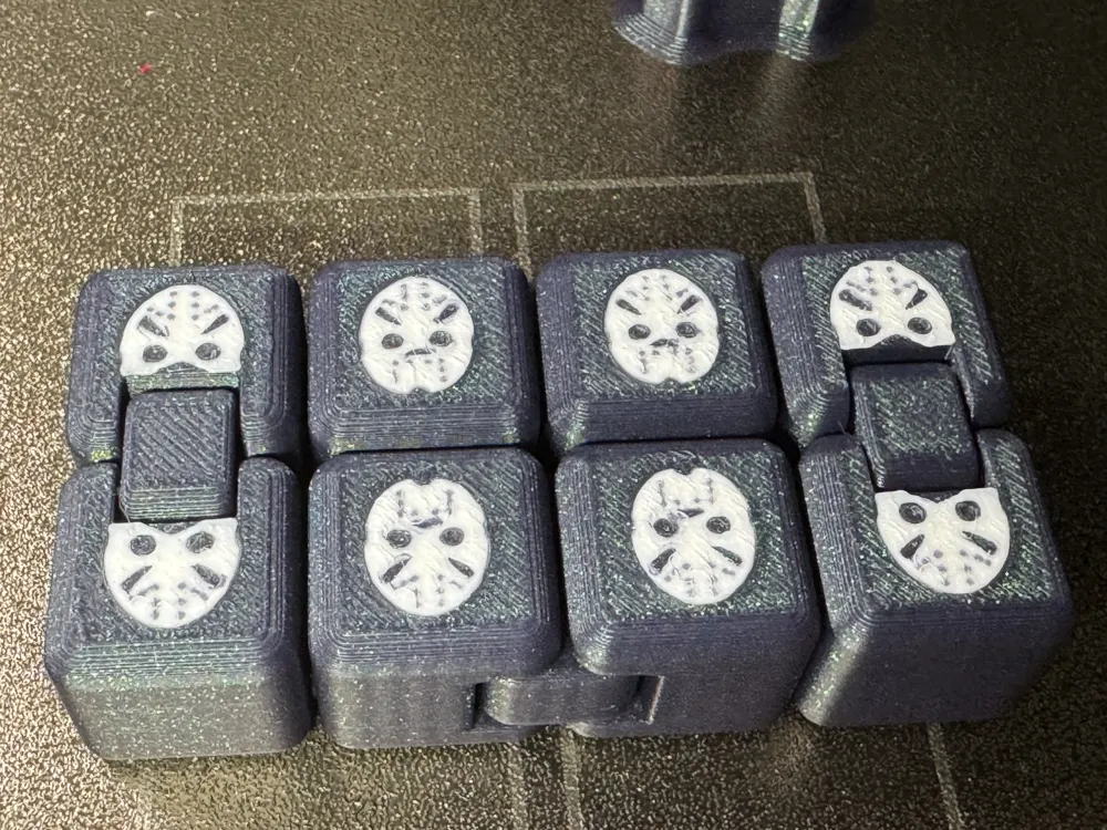 Fidget Infinity cube - Jason Mask by Paulies Prints MakerWorld ...