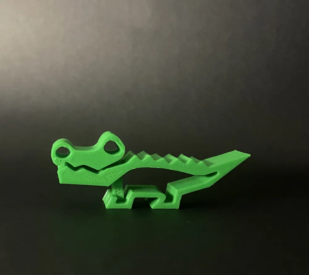 Fidget crocodile clamp - Free 3D Print Model - MakerWorld