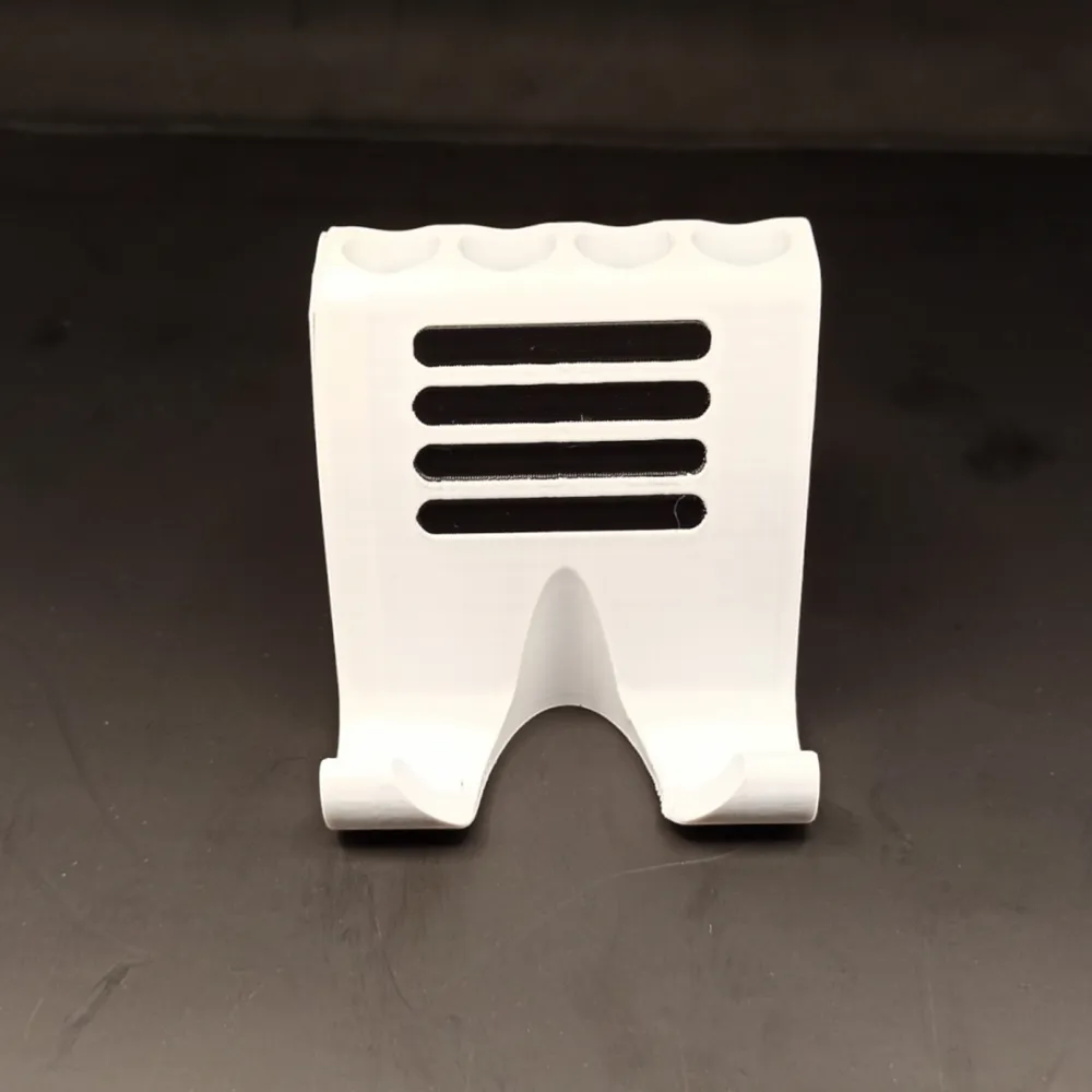 PHONE SMARTPHONE STAND HOLDER WITH DESK ORGANIZER by EFon - MakerWorld