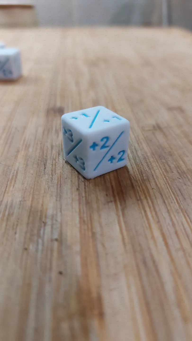 +1/+1 Counter Dice for MTG by toomuchenzo MakerWorld: Download Free 3D Models