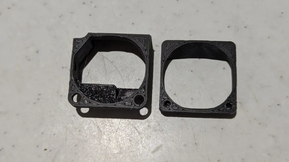 Bambu Lab P1P/P1S hotend fan duct - front cover mounted fan and duct ...