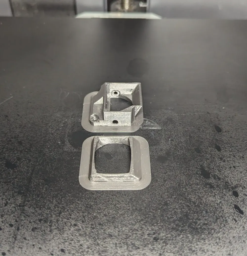 Bambu Lab P1P/P1S hotend fan duct - front cover mounted fan and duct ...