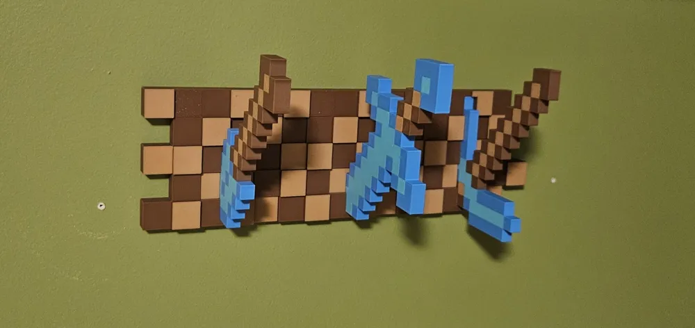 Minecraft Clothes Hanger Shovel - Free 3D Print Model - MakerWorld