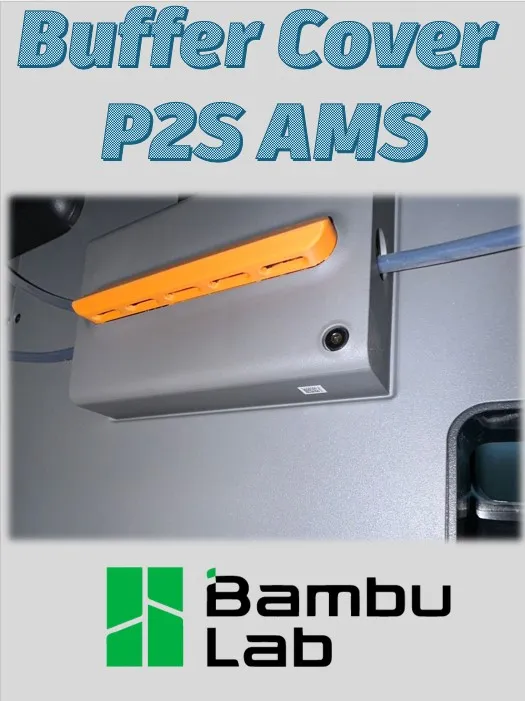 P2S AMS Buffer Cover Dust Protection Smart Airflow - Free 3D Print ...