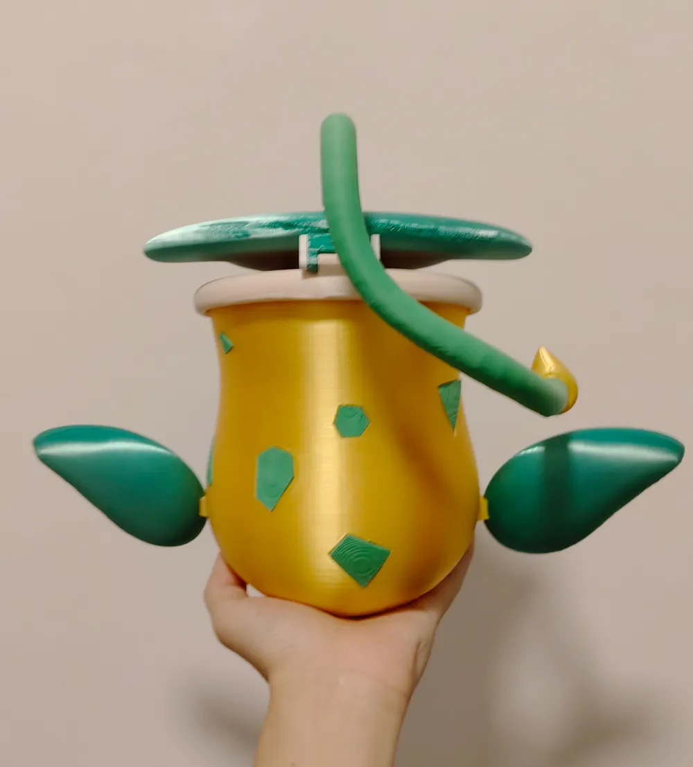 Pokémon Victreebel desktop poop bin - Free 3D Print Model - MakerWorld