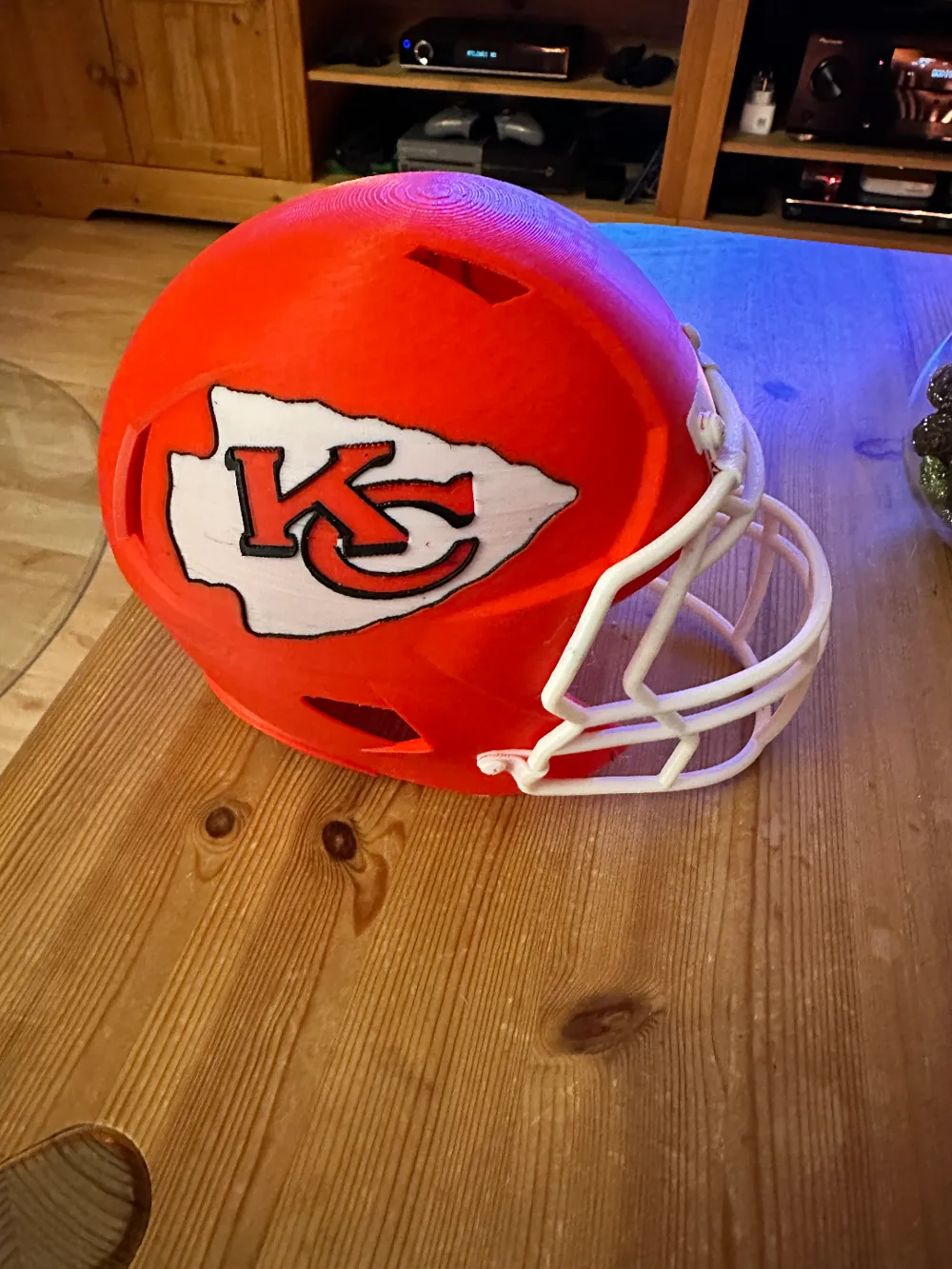 Chiefs Football Helmet by HAL2001 MakerWorld: Download Free 3D Models