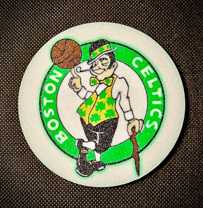 Boston Celtics Coaster by mipmay3D - MakerWorld
