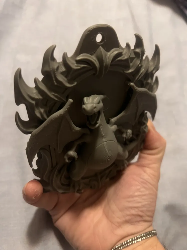 Pixel Trophy – Charizard (Pokémon) - Free 3D Print Model - MakerWorld