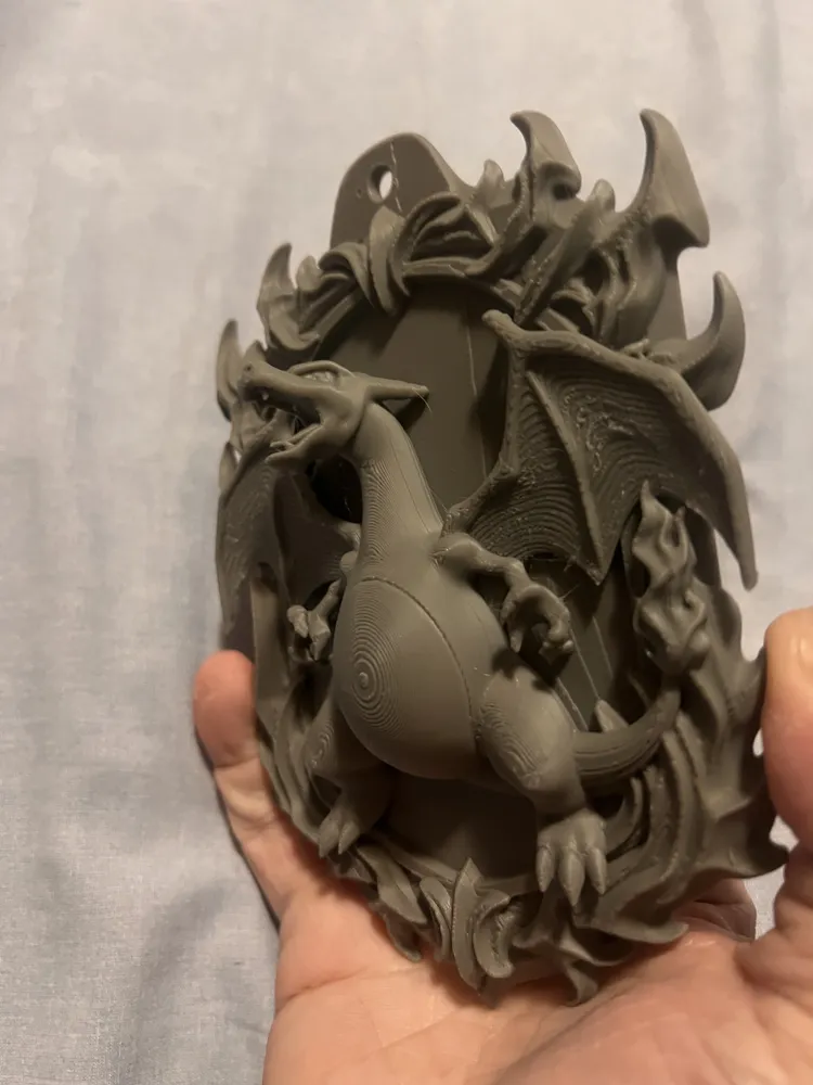 Pixel Trophy – Charizard (Pokémon) - Free 3D Print Model - MakerWorld