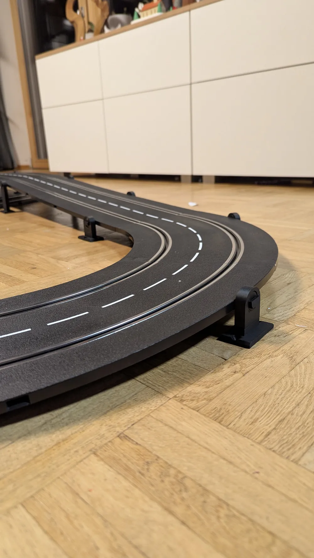 Carrera 124 / 132 movable supports for bridges - Free 3D Print Model ...