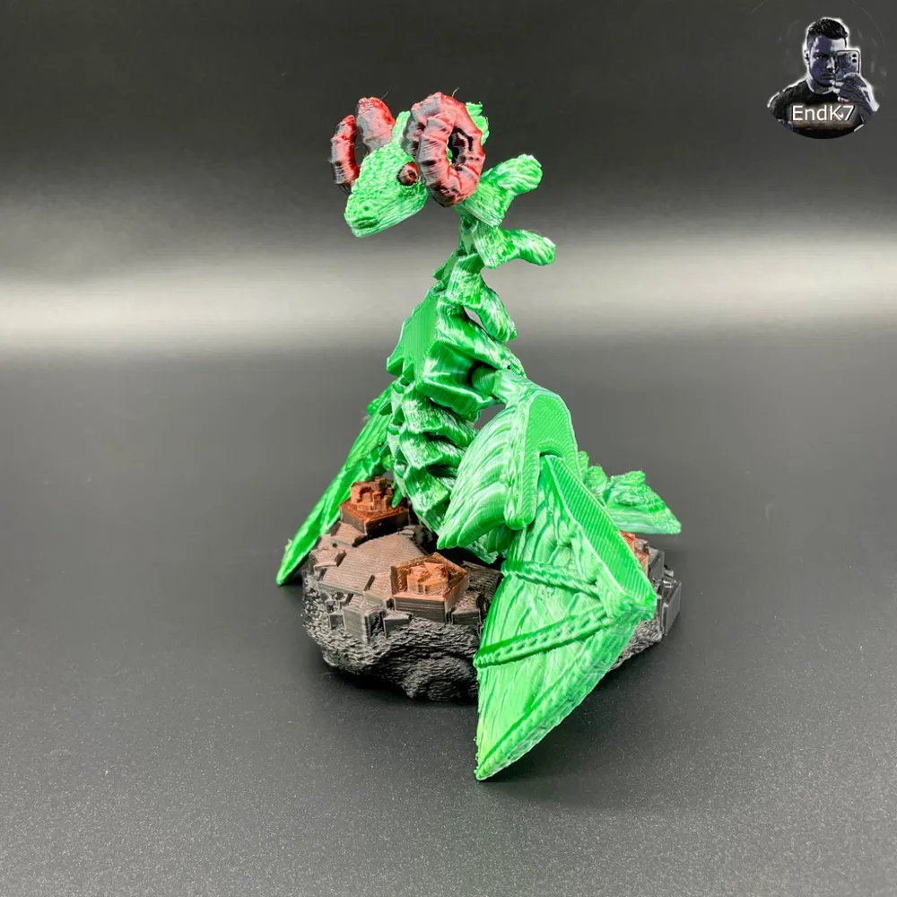 Amphiptere Dragon - winged Serpent by EndK7Designs - MakerWorld