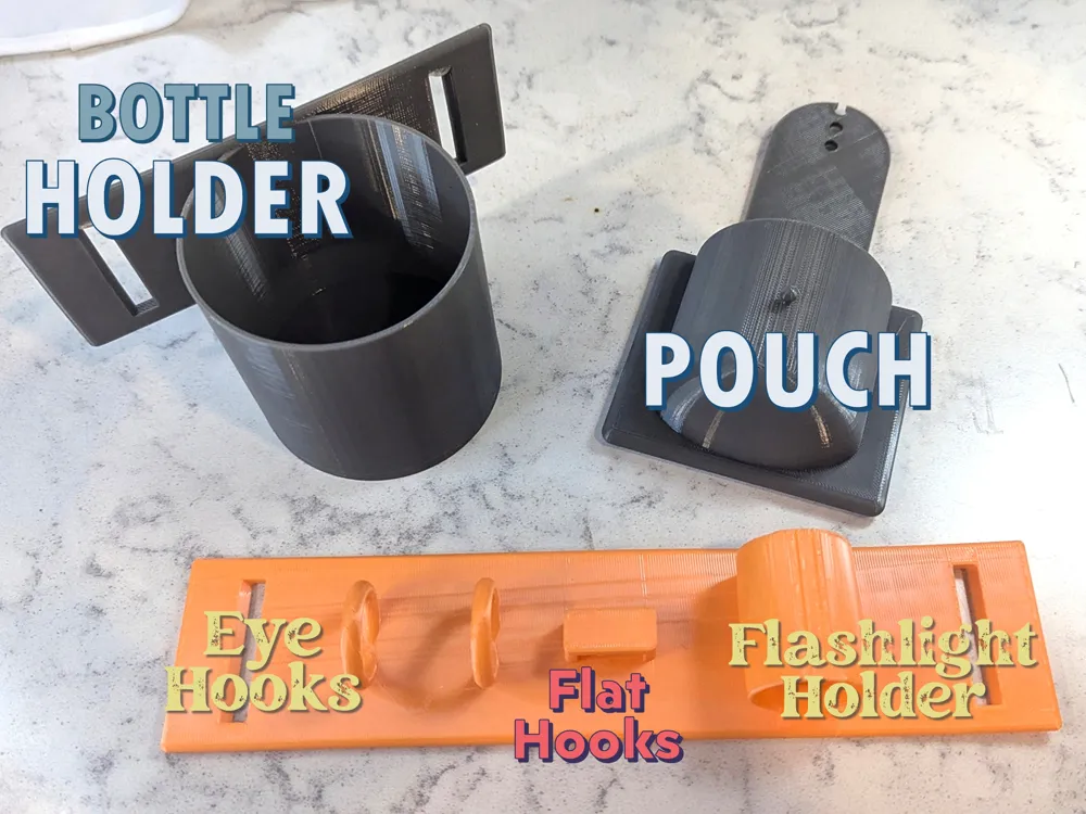 Customizable Outdoor Utility Belt - Free 3D Print Model - MakerWorld